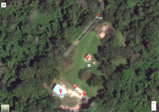 Tour (Map) of the Maya Ruins at Bonampak, Mexico • Approach Guides