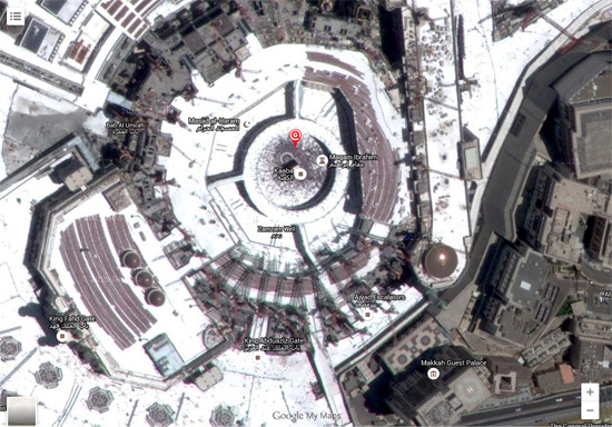 Map of the Most Sacred Mosque in Mecca, Saudi Arabia • Approach Guides