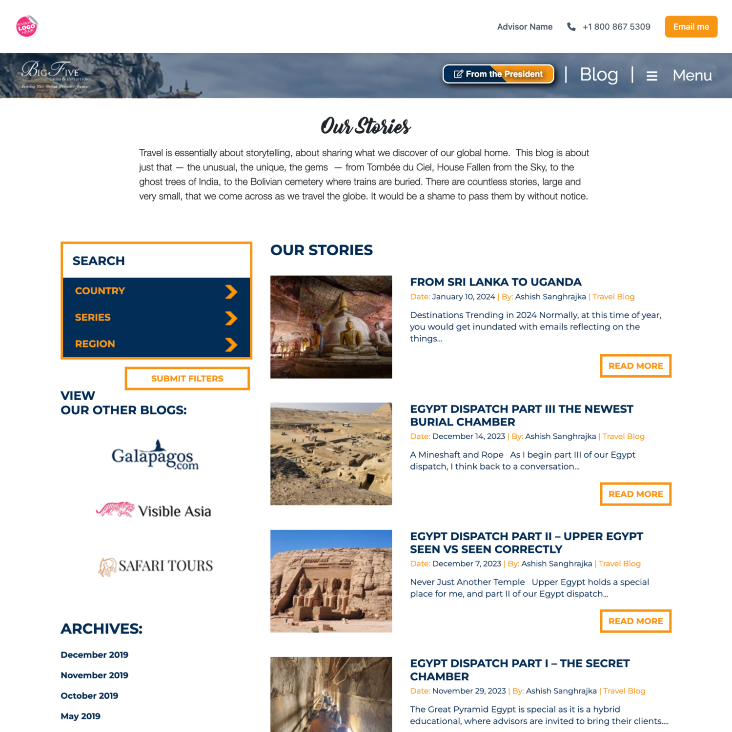 Big Five & Approach Guides Partner to Deliver Co-Branded Website for ...