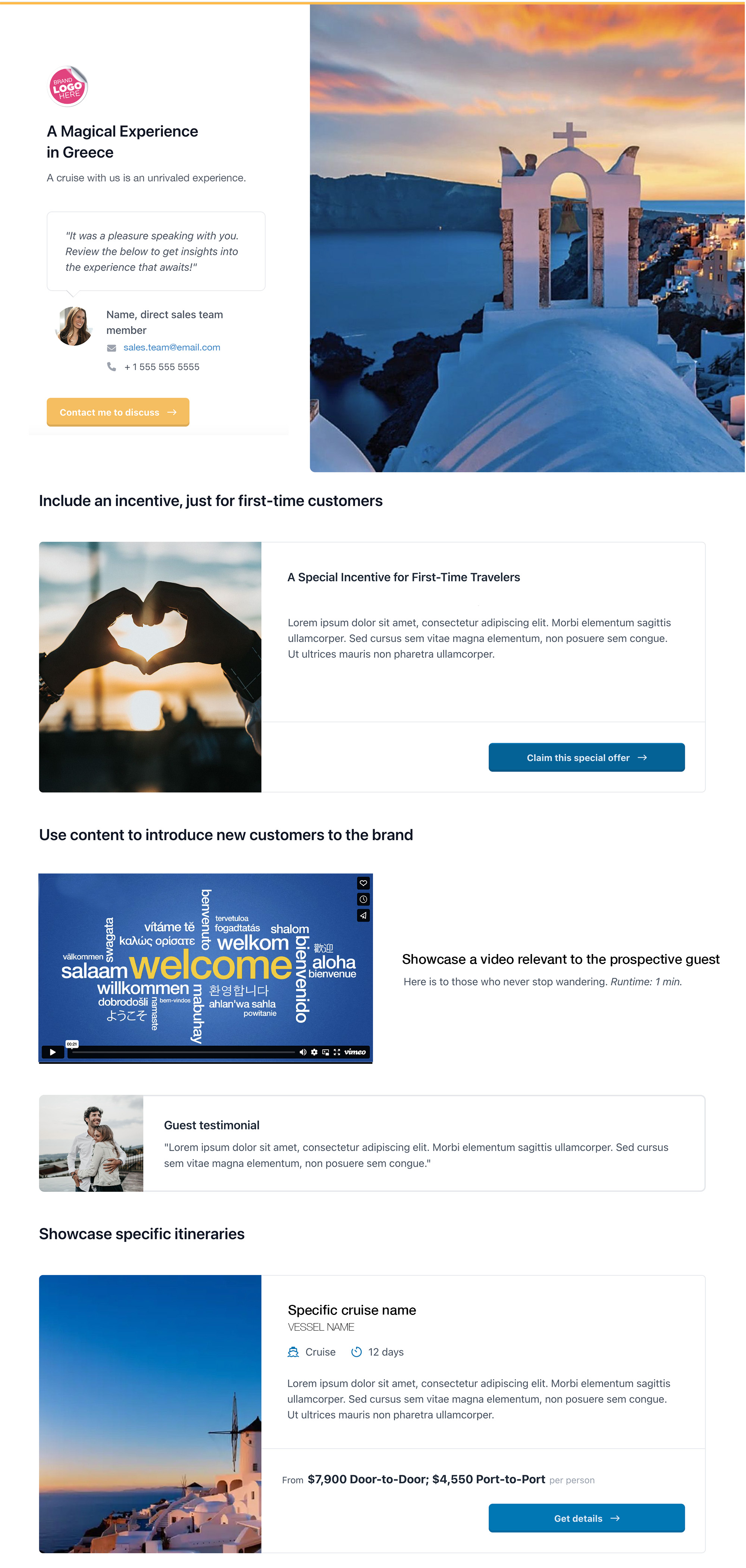 Personalized outreach for direct sales teams • Approach Guides